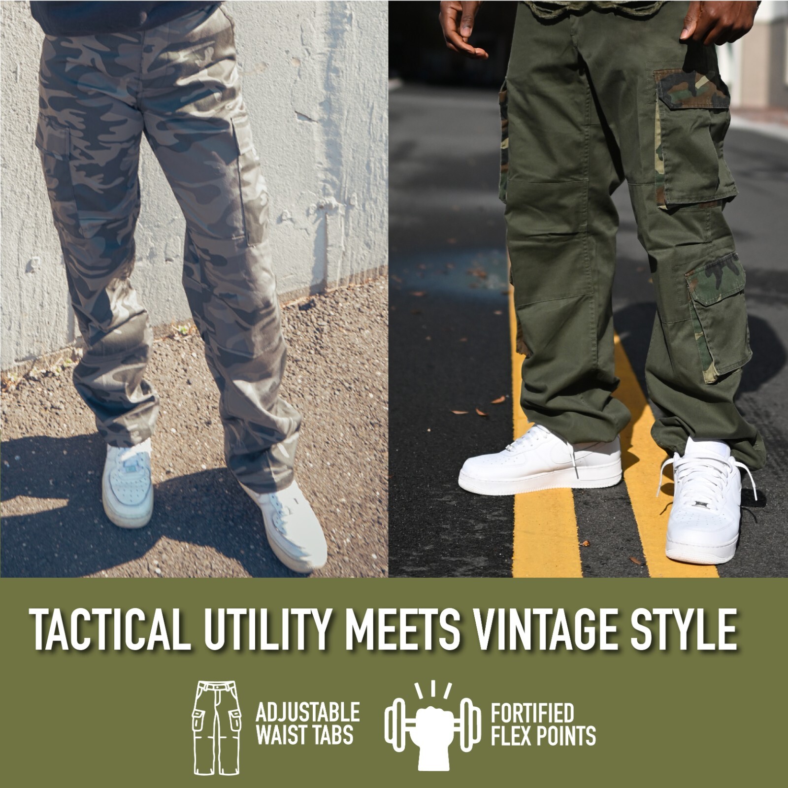 Tiger Stripe Pants - Vintage Tiger Stripe Paratrooper Fatigue Camo ...