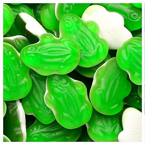 Haribo Gummi Green Frogs - FOUR PACK - 5oz Bags Green Apple Gummis FREE ...