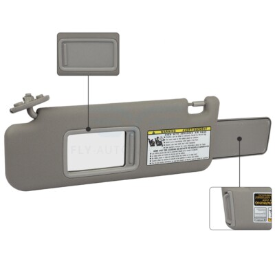 Left Sun Visor For 04-08 Toyota 4Runner 4-Door 4.0L V6 4.7L V8 DOHC ...