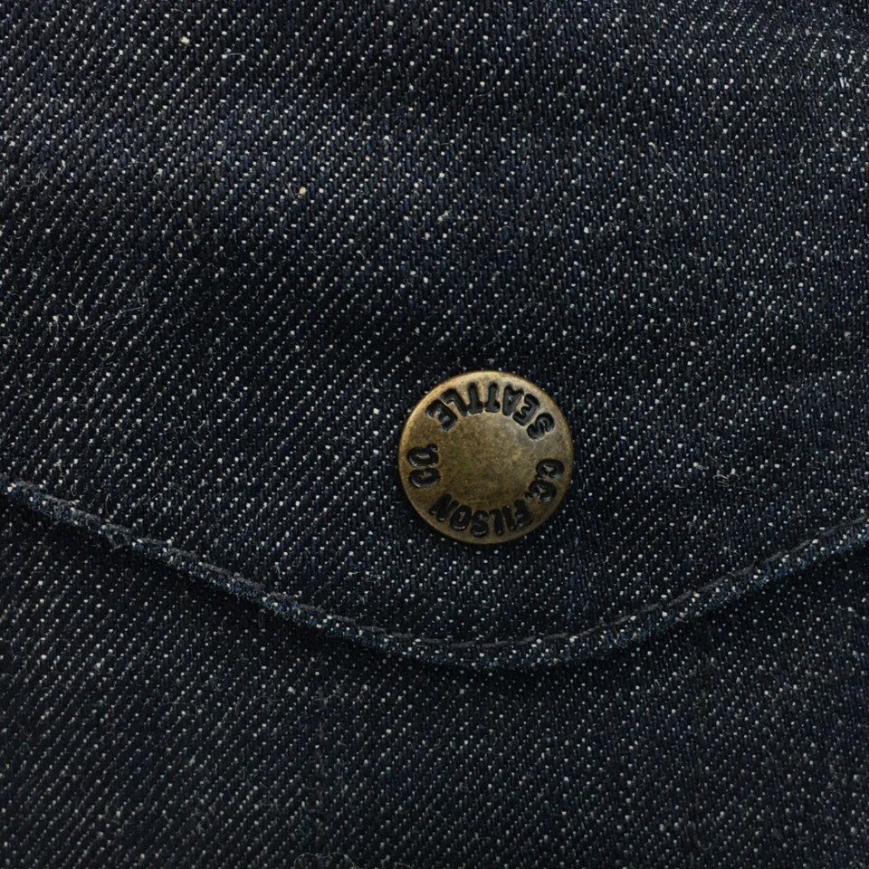 Levi's x Filson Cruiser Coat Denim Mackinaw Jacket Made in USA Men's ...