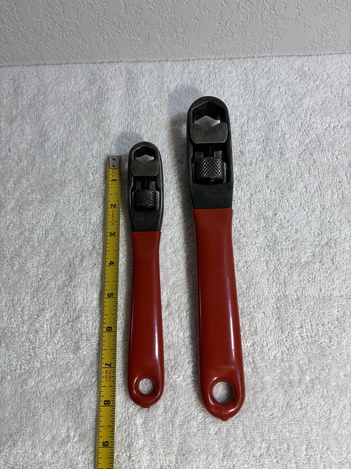 Craftsman No. 43381 Adjustable Wrench And No. 43380 Wrench. Pocket ...