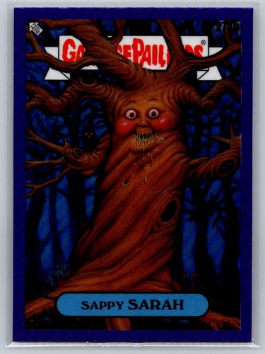 2024 Garbage Pail Kids Chrome 7 #273b Sappy Sarah PURPLE Refractor | eBay