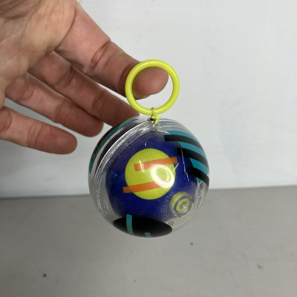 Big Time Toys YoYo Ball Yellow Purple Orange Self Retracting 2003 | eBay