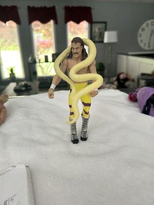 WWE Jake The Snake Roberts Mattel Basic Action Figure Battle Packs ...
