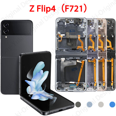 OLED Touch Screen Display Replacement LCD For Samsung Galaxy Z Flip4 ...