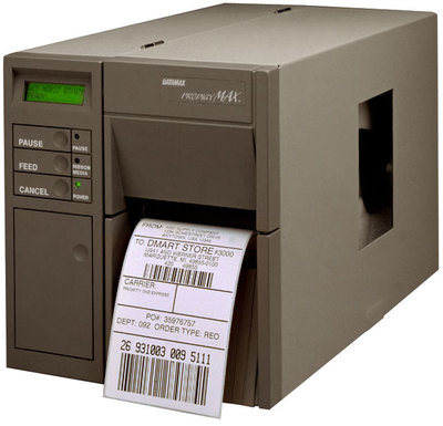 Datamax DMX-800 Thermal Barcode Label Printer Incl rewinder + tear off ...