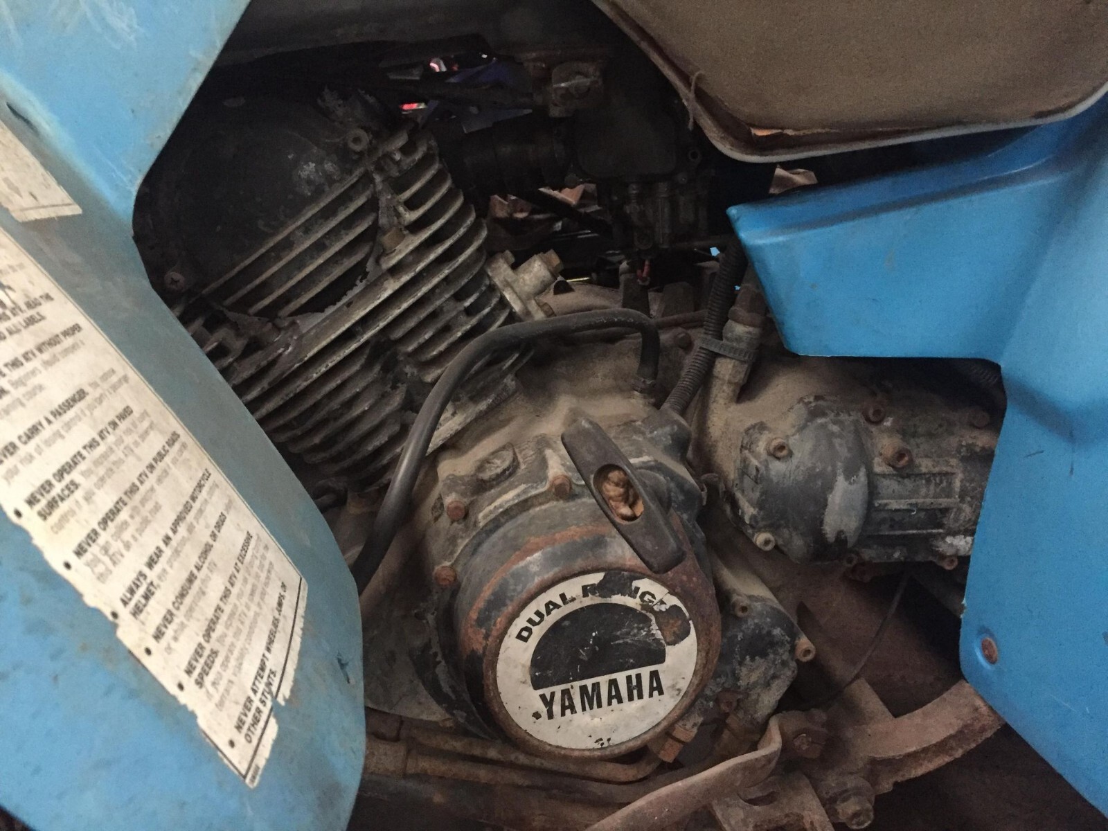 Yamaha Moto4 YFM350 ATV 350cc Engine - removed from 1992 model | eBay