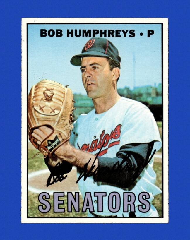 1967 Topps Set-Break #478 Bob Humphreys NM-MT OR BETTER *GMCARDS* | eBay