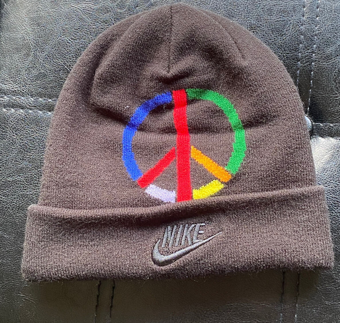 Nike Lab x Olivia Kim collaboration peace sign cuffed… - Gem