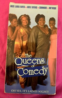 The Queens Of Comedy VHS Tape Miss Laura Hayes Adele Givens Sommore ...