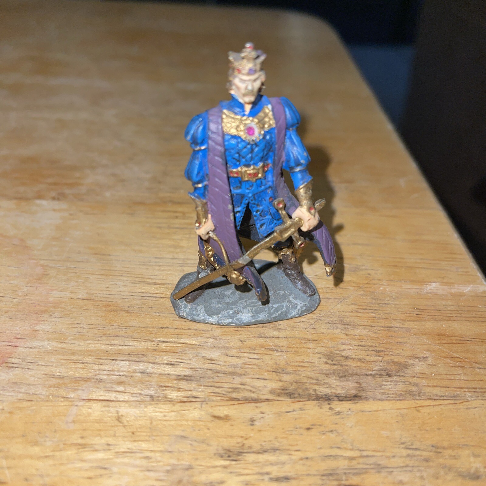 Vintage King Trent Painted Pewter Figurine 1989 | eBay