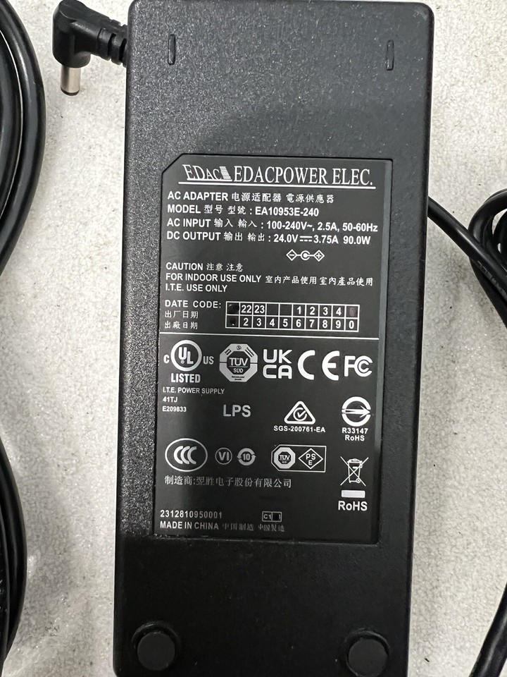 TSC TTP-247, TTP-245 Plus, TTP-345, TDP-245P Printer AC Adapter Power ...