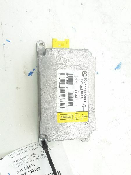 BMW OEM 760li Airbag Air Bag-rcm SDM ACM Restraint Control Module ...