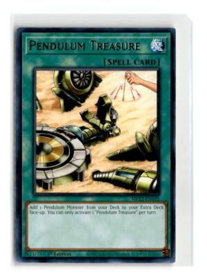 Pendulum Treasure - MP22-EN165 1st Edition Rare - YuGiOh-LP | eBay