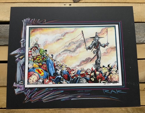Chakan The Forever Man Art By Robert A Kraus Rak Oil Pastel Who S Next