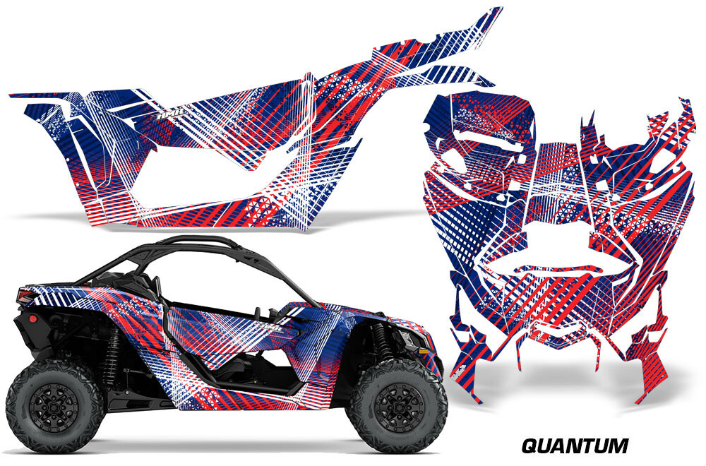 UTV Graphics Decals Stickers for Can-Am Maverick X3 XDS XRS 2DR 16-23 ...