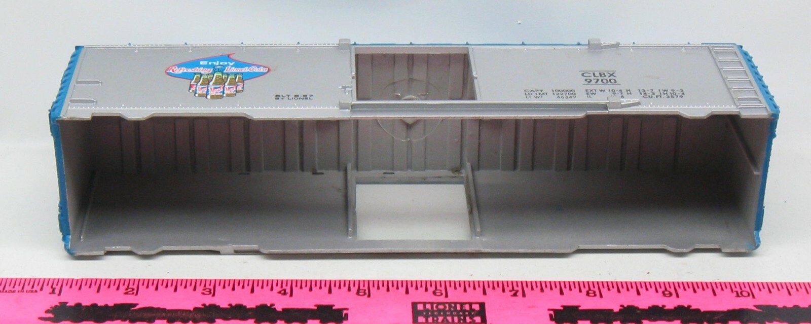 Lionel shell ~ 9700 CLBX Lionel Cola boxcar shell | eBay