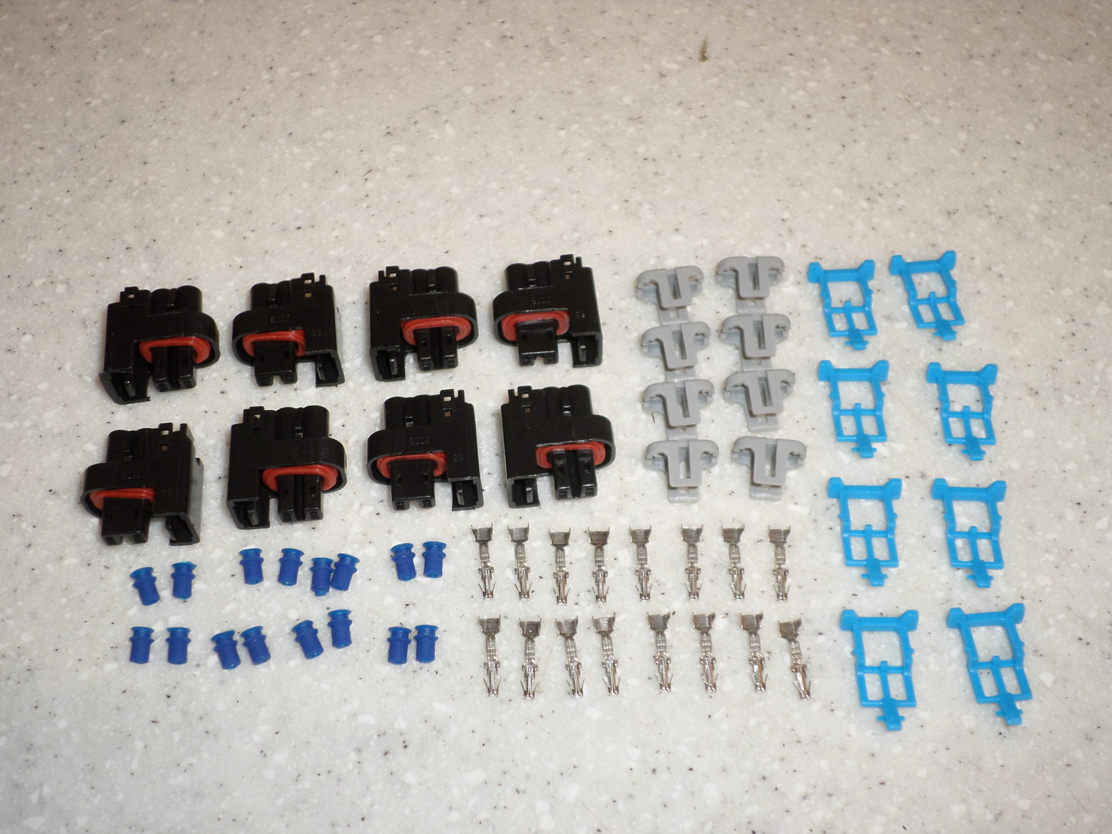 4.8 5.3 6.0 LQ4 LQ9 Mini Delphi Fuel Injector Wiring Connector wire Set 8