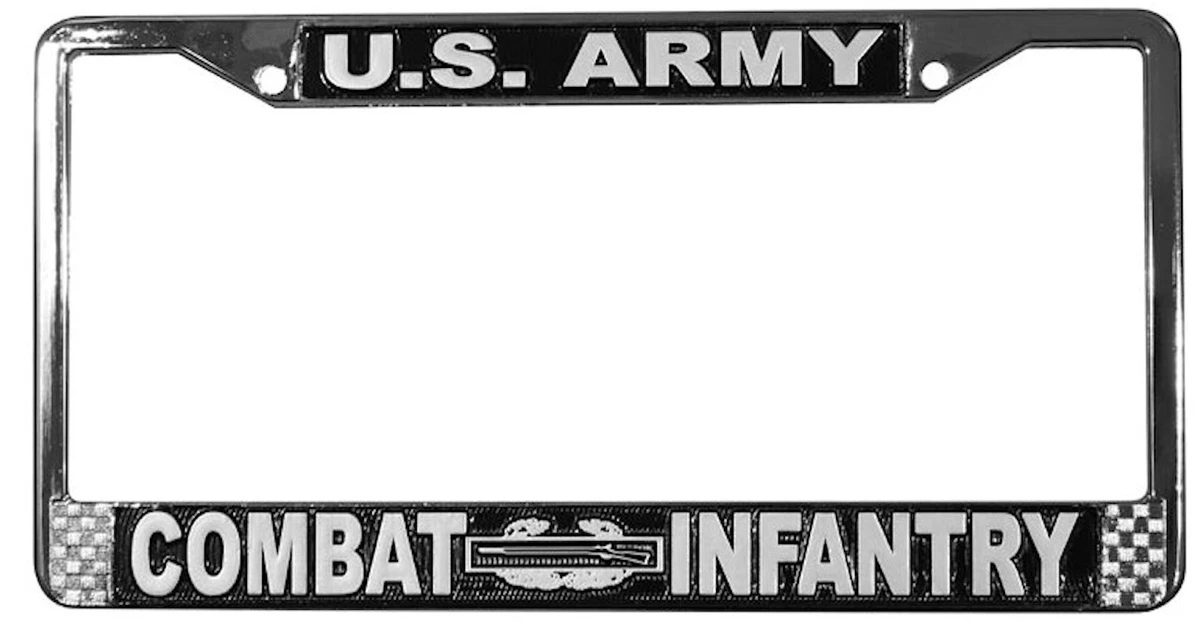 Combat Infantry Badge Black And White