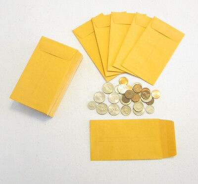 Envelopes - Coin Envelopes Kraft
