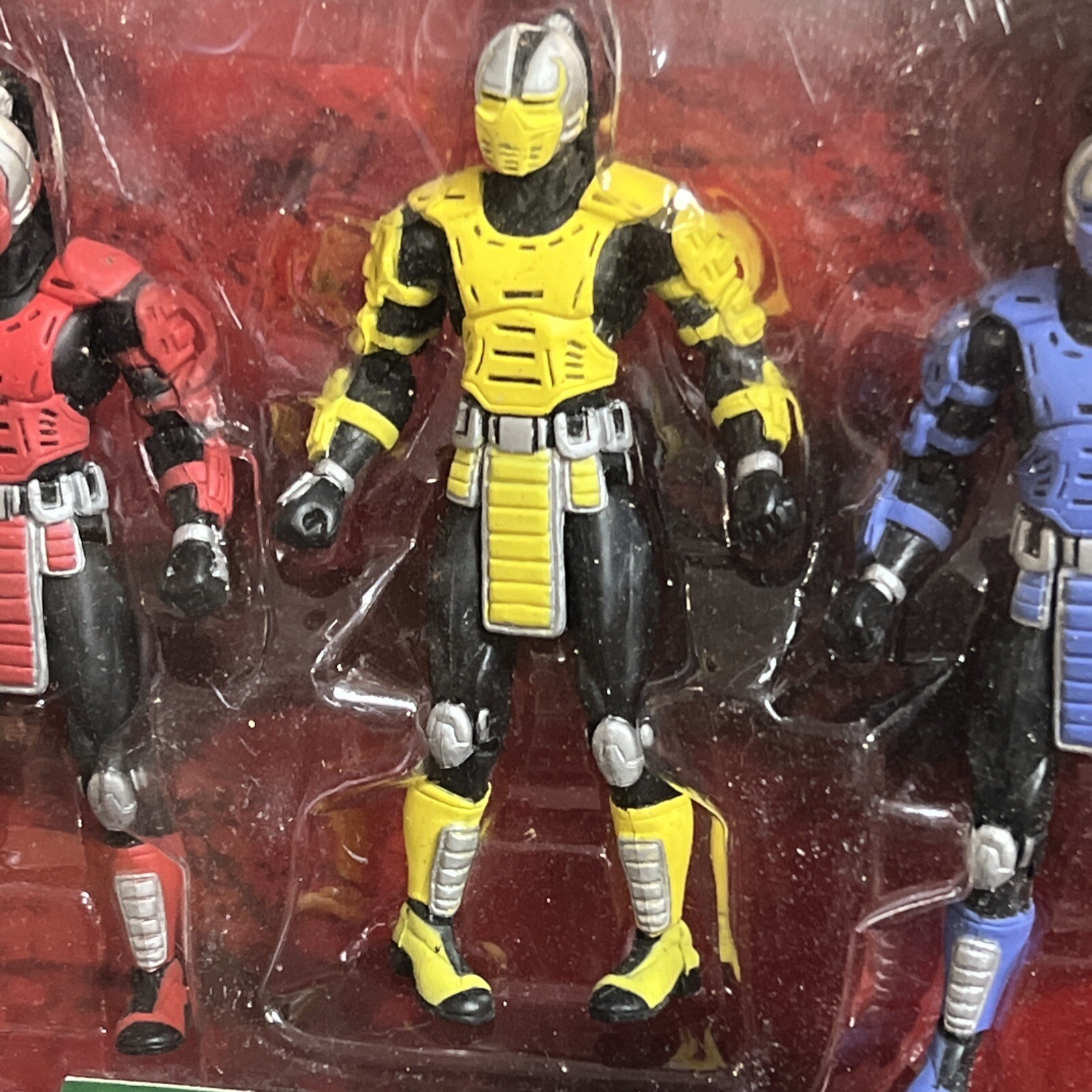 Mortal Kombat Klassic 3 Pack Action Figure Toy Sektor Cyrax Smoke ...