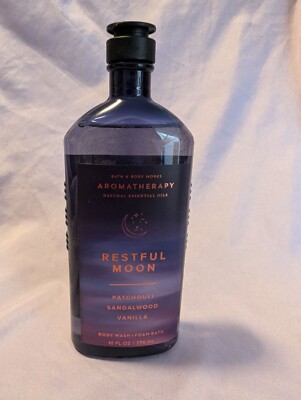 Bath & Body Works Aromatherapy Restful Moon Body Wash Foam Bath ...