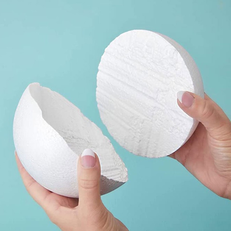 10pcs Smooth Round Foam Ball Unpainted Round Ball DIY Craft Decoration ...