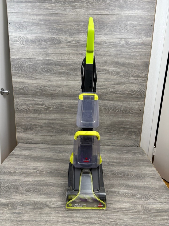 BISSELL 2987 TurboClean PowerBrush Pet Carpet Cleaner Green | eBay