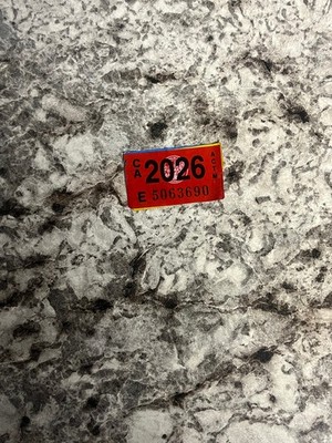 2026 California DMV Car/ Plate Sticker Tag Used | eBay
