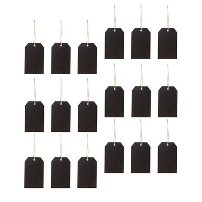 25 PCS Hanging Labels for Baskets Unfinished Wood Tags Price Wooden ...