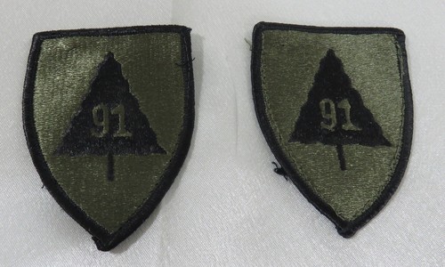 United States Army 91st Infantry Division OCP Scorpion Military Patch ...
