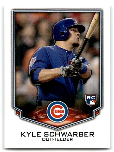 2016 TOPPS STICKERS KYLE SCHWARBER RC CHICAGO CUBS #200 | eBay