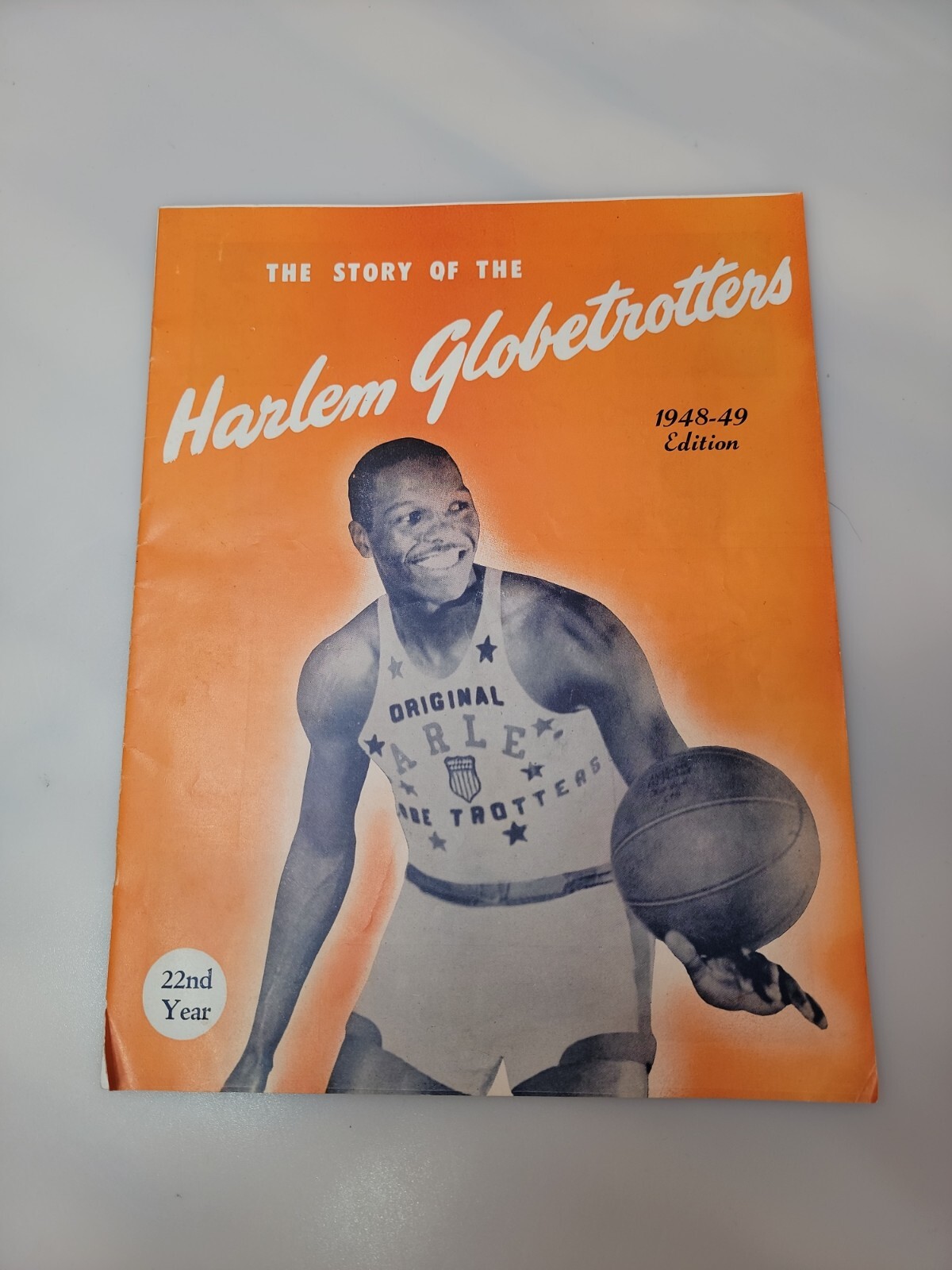 1948-49 The Story ot Harlem Globetrotters Basketball Yearbook- Goose ...