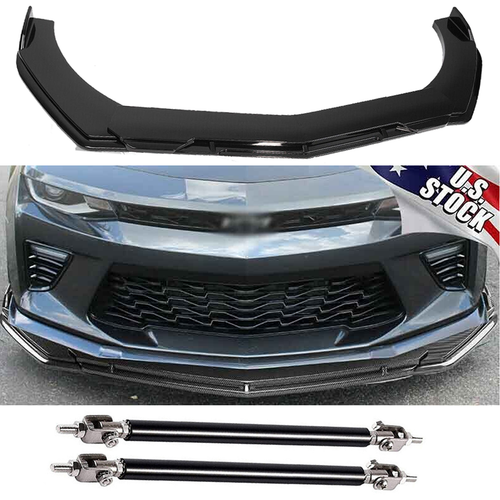 Front Bumper Lip Splitter Spoiler Body Kit For Ford Edge 2007-2021 ...