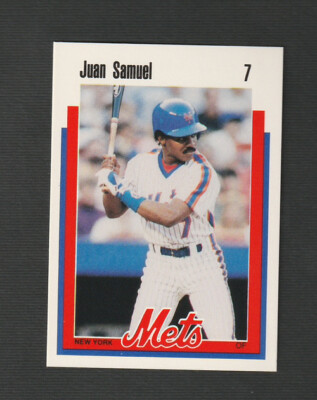 1989 Kahn's New York Mets Juan Samuel | eBay