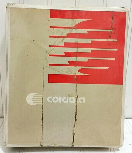 Vtg CORDATA User’s Manual Guide CS-45 Daewoo Computer RARE Dos 3.3 CS45 ...