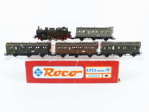 HO Scale Roco 43025 KPEV Prussian Era I 2-6-0T Steam Tank Passenger ...