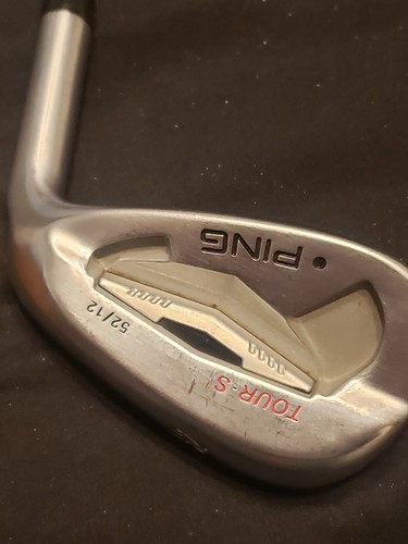 Ping Tour-S Chrome GW Gap Wedge 52°/12 Bounce Black Dot KBS Tour Steel ...