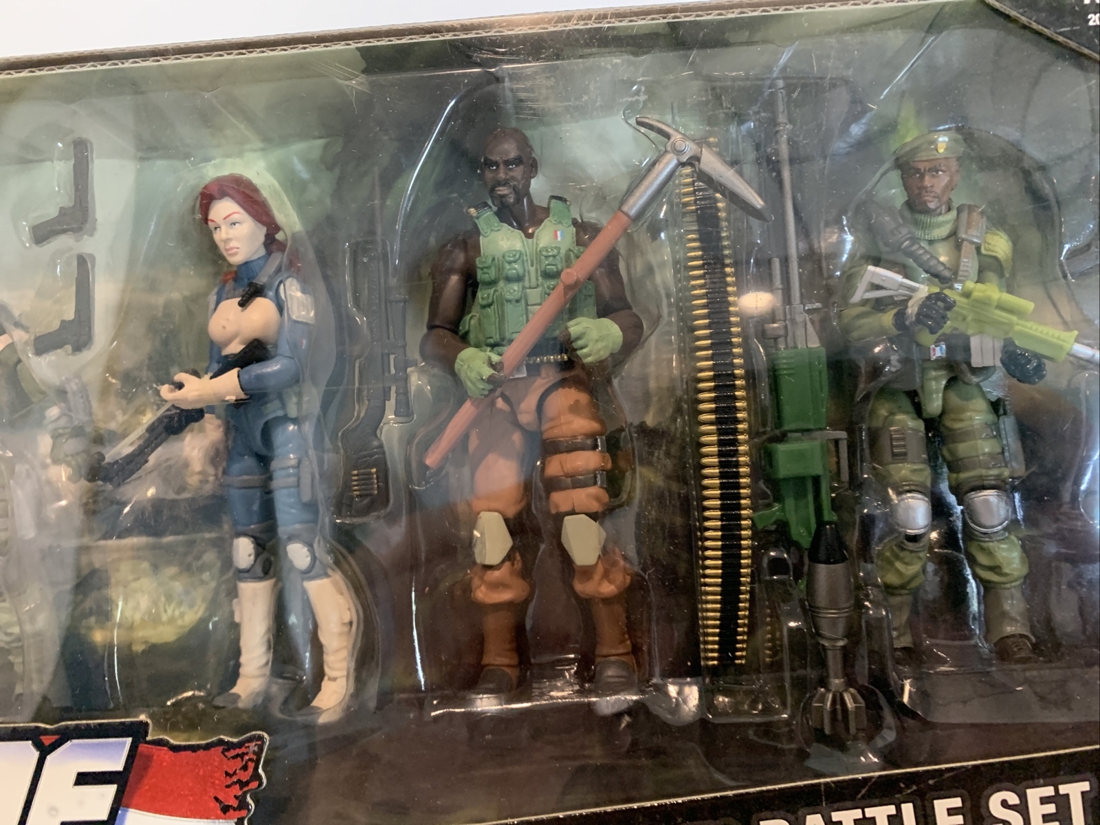 G.I. JOE RESOLUTE - GI JOE BATTLE SET - 7 FIGURE PACK - NEW MISB | eBay