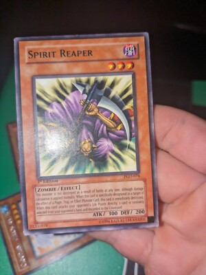 Yu-Gi-Oh! TCG Spirit Reaper Pharaonic Guardian PGD-076 1st Edition Rare ...