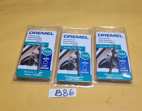 DREMEL 7144 1/8" SHANK DIAMOND POINT 3 PCS | eBay