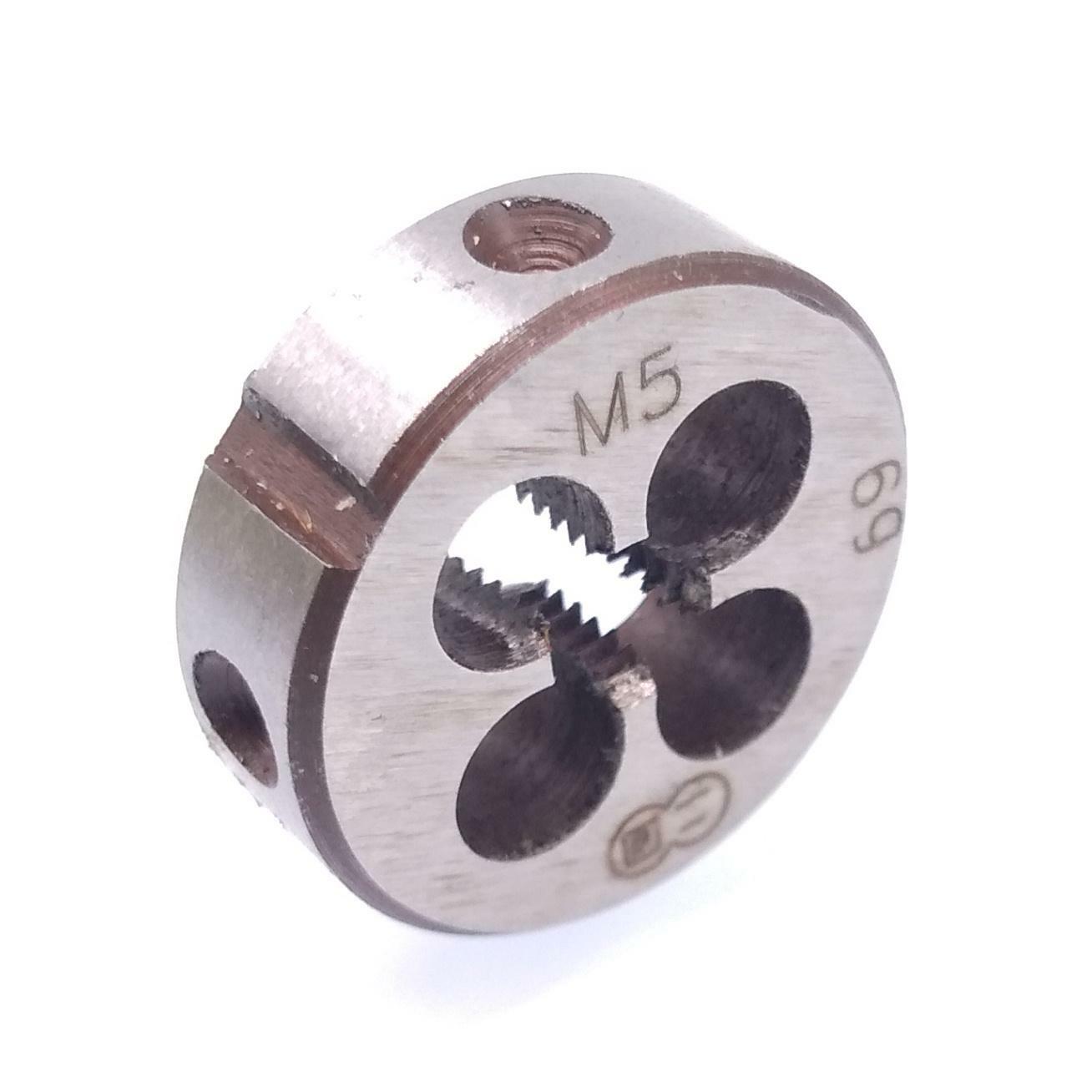 HSS M5 x 0.8mm Taper & Plug Tap & M5 x 0.8mm Die Metric Thread Right ...