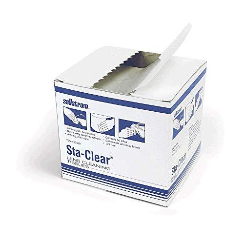 Sellstrom S23480 Anti-Fog Coating Lens Cleaning Tissues in Self ...