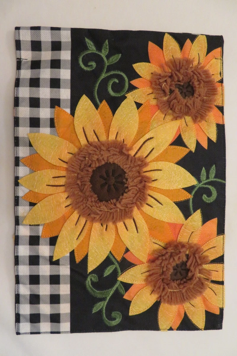 Applique Garden Flags Summer | Fasci Garden