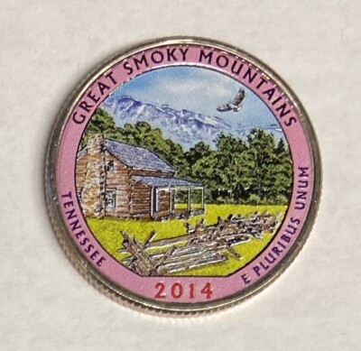 2014 GREAT SMOKY MOUNTAINS COLORIZED AMERICA'S BEAUTIFUL NATIONAL PARKS ...