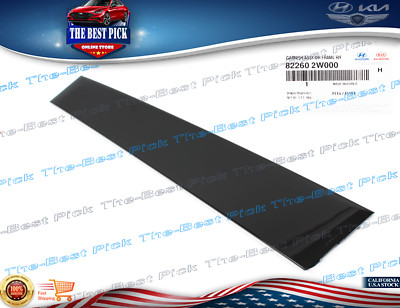 GENUINE Front Door Window Trim Garnish Right Side for 13-19 Santa Fe ...