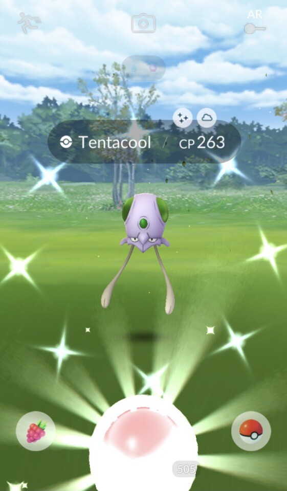 Shiny Tentacool