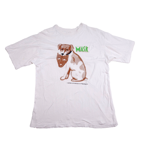 Vintage The Mask Movie Promo Tee 1995 “MILO” Sz L Jim Carrey T Shirt ...