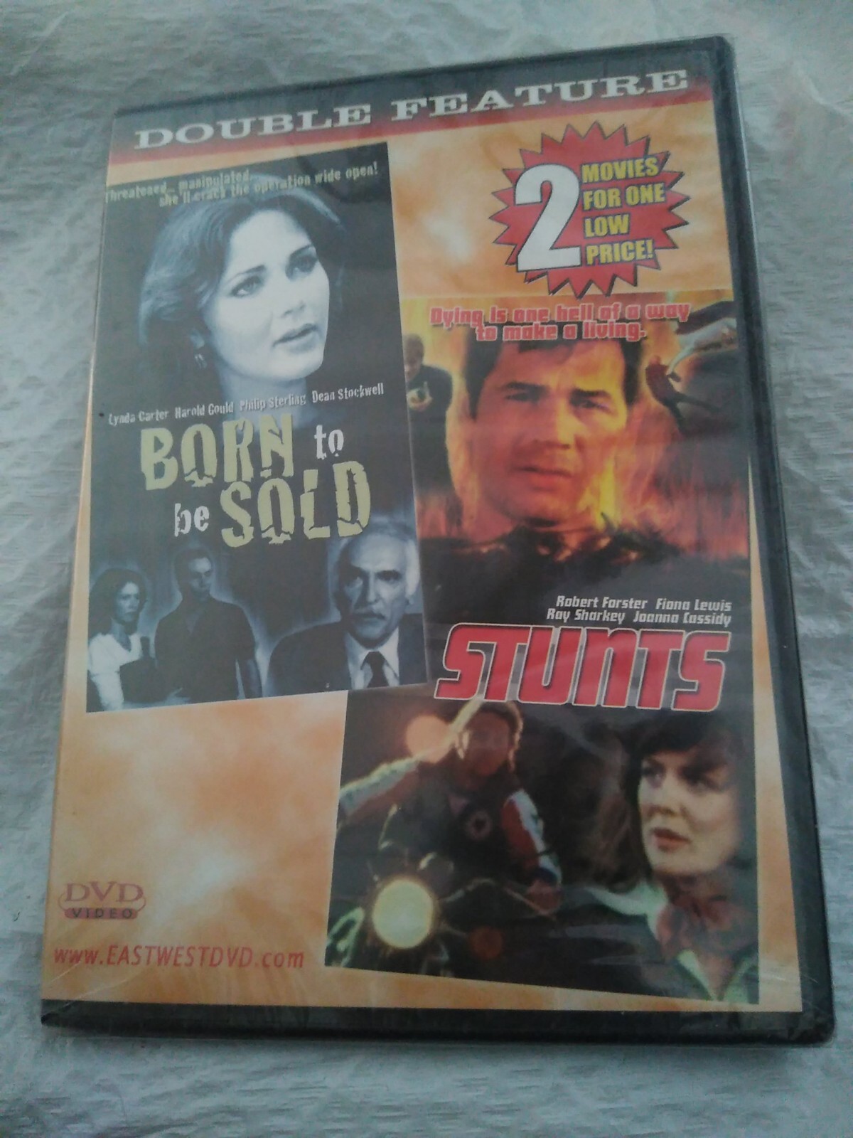 Fastshipping🇺🇲 NEW Born To Be Sold 1981+Stunts 1977 DVD 2 MOVIE SET ...