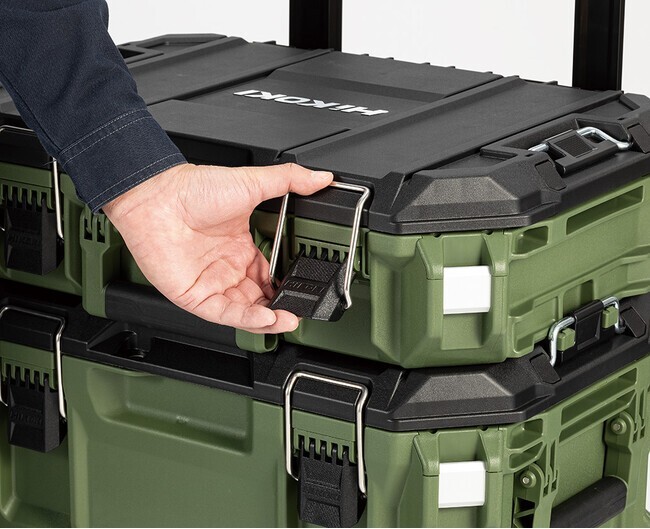 HIKOKI MULTI CRUISER Set Green ( Tool Box (M),Tool Box (L),Carry Box 3 ...